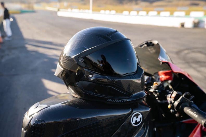 Ruroc's New 4.0 Track Gets Test Time with Taylor Mackenzie - webBikeWorld