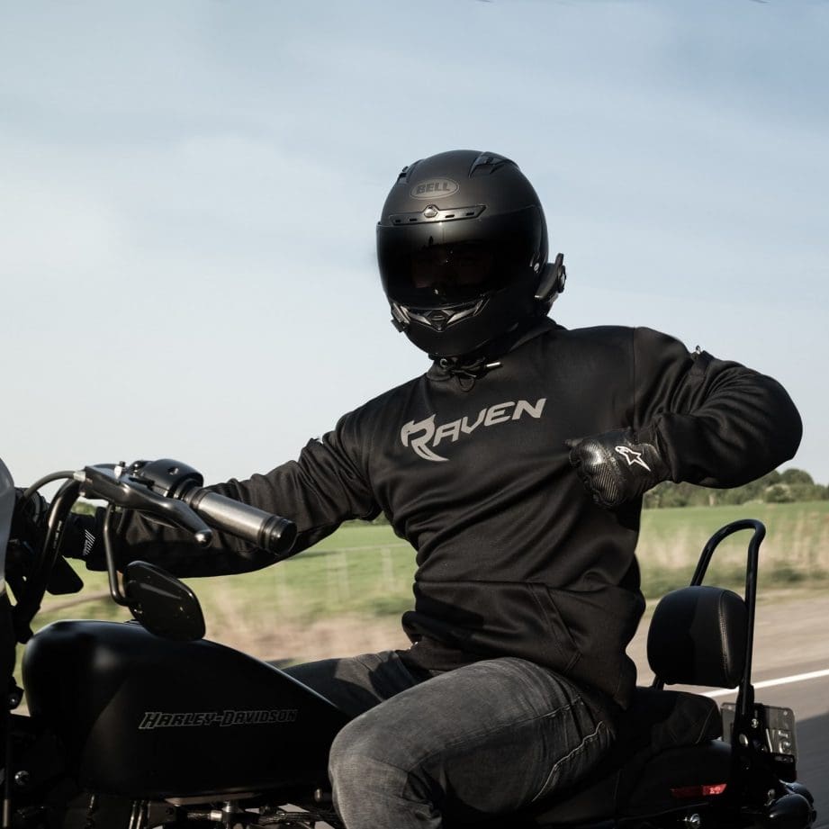 RAVEN Moto LORICA Armored Hoodie - Squids Rejoice