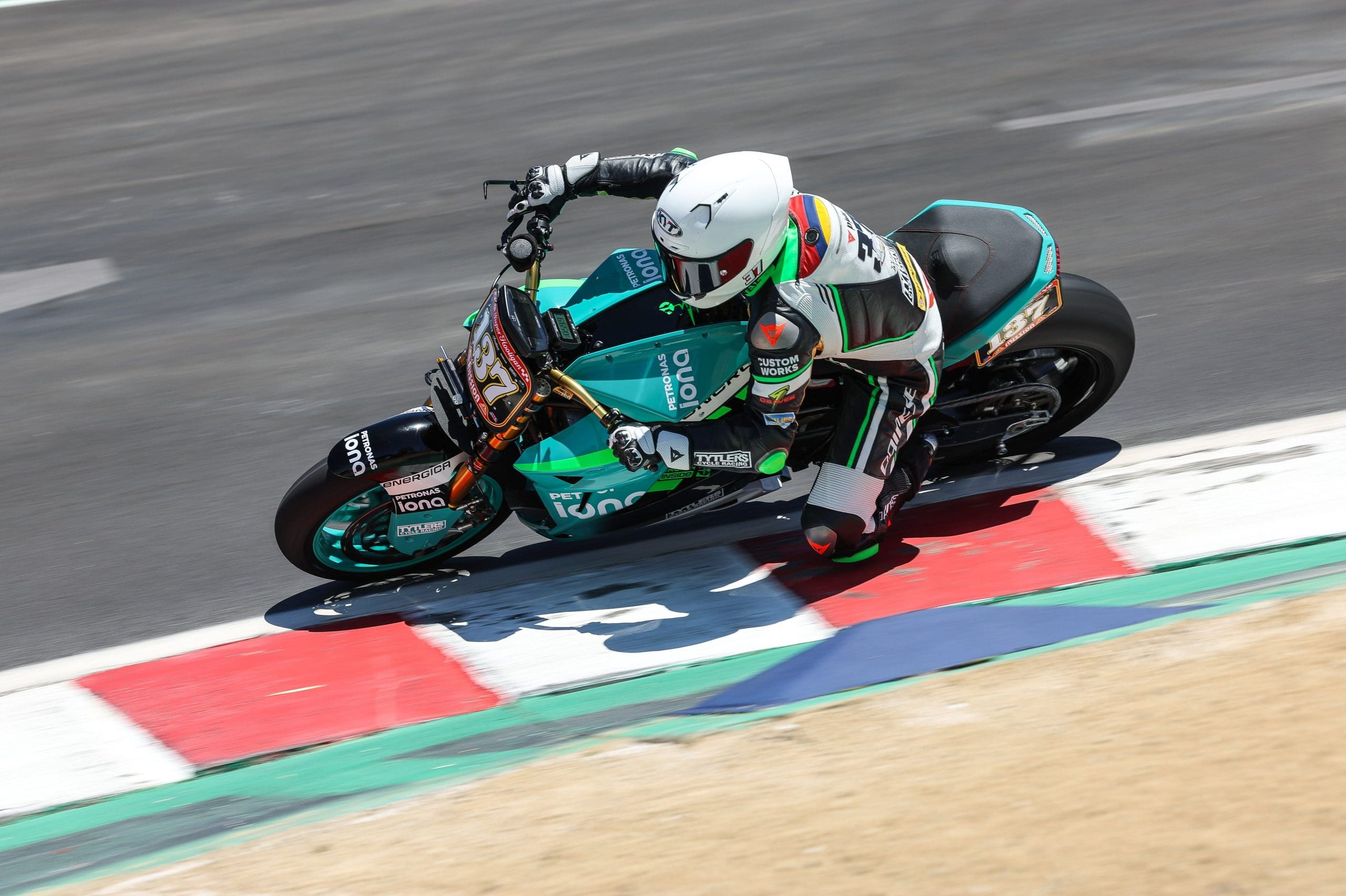 For the Record: Energica's Eva Ribelle RS is World's First EV to Lead a ...