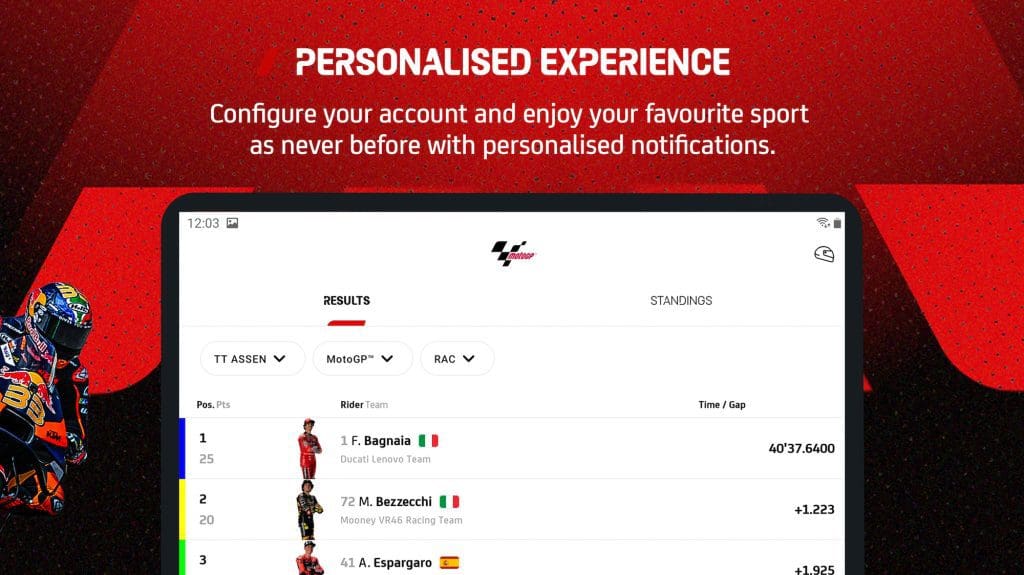 The New MotoGP™ App is Here - webBikeWorld