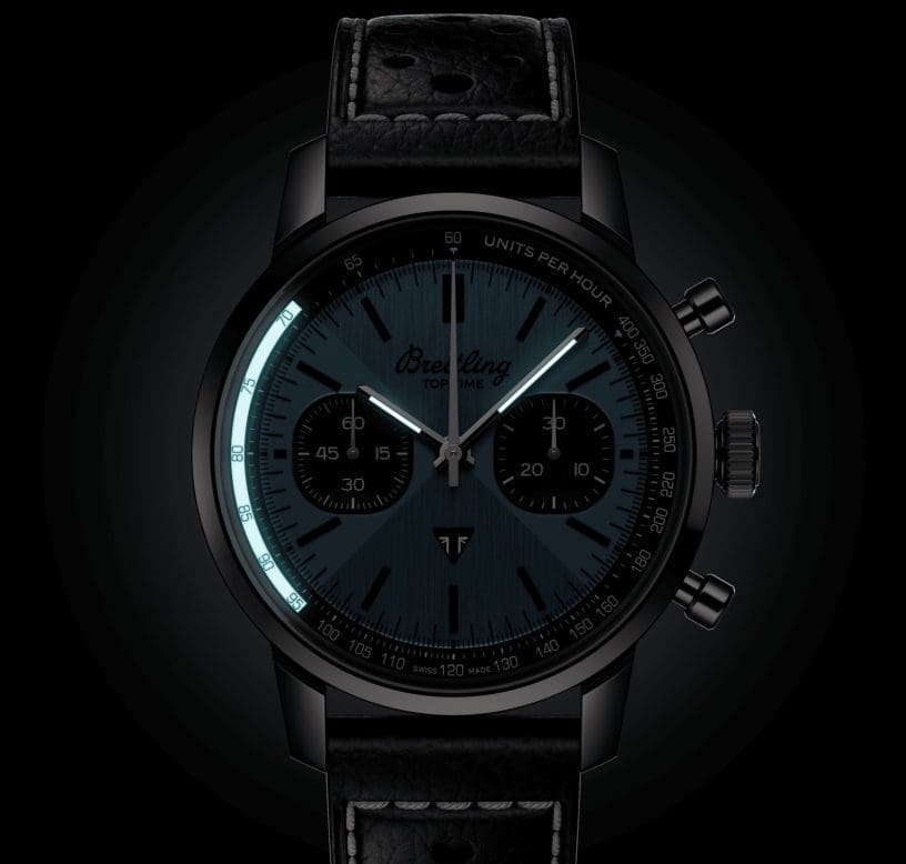 Breitling X Triumph Team Up for the "Top Time B01 Triumph" - webBikeWorld