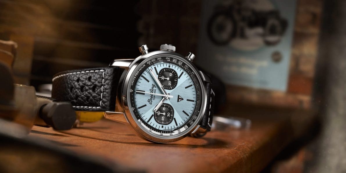 Breitling X Triumph Team Up for the "Top Time B01 Triumph" - webBikeWorld