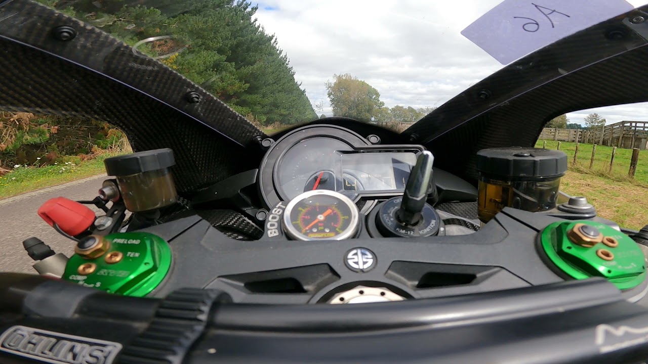 Kawasaki H2R High Speed Run - webBikeWorld