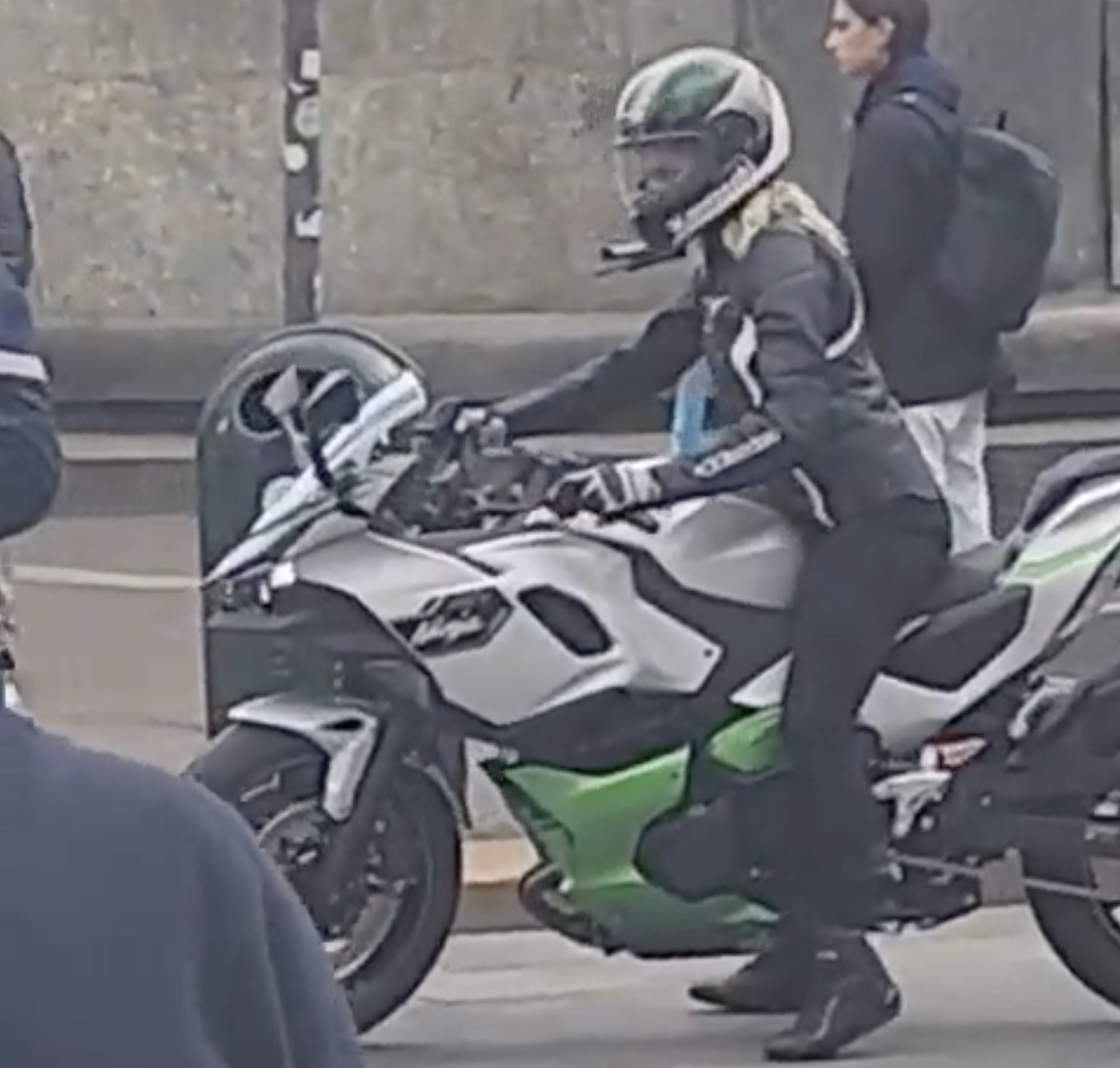 Spy Shots: Kawasaki's HEV Hybrid Makes an Appearance in Europe ...