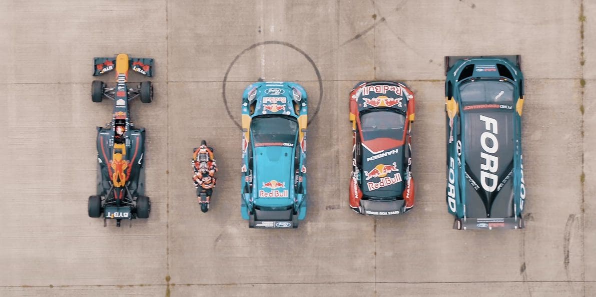 Drag Race: Red Bull Pits MotoGP Bike Against F1 and Rally Cars ...