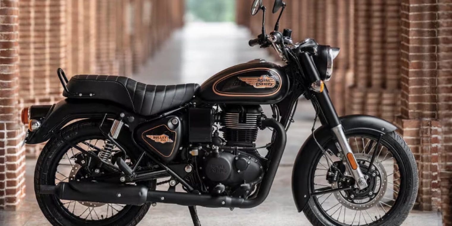 Royal Enfield Shows Off New Bullet 350 - webBikeWorld