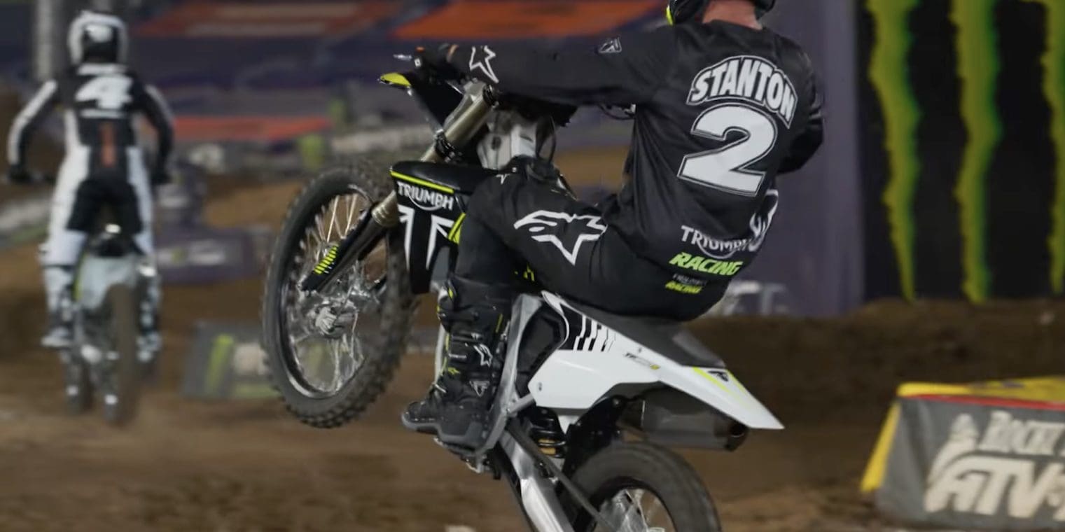 Triumph and Motocross: “Vision to Reality” - Meet the MX 250 - webBikeWorld
