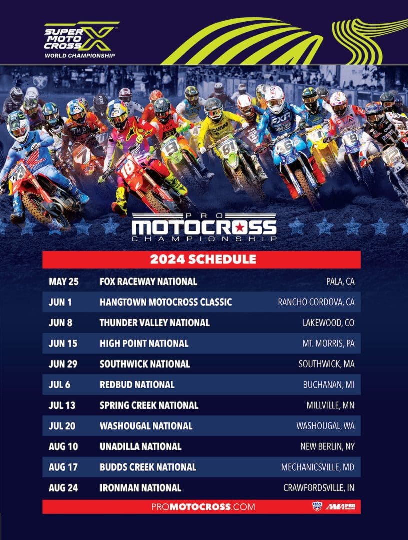 Season Tickets: 2024 Pro Motocross Championship - webBikeWorld