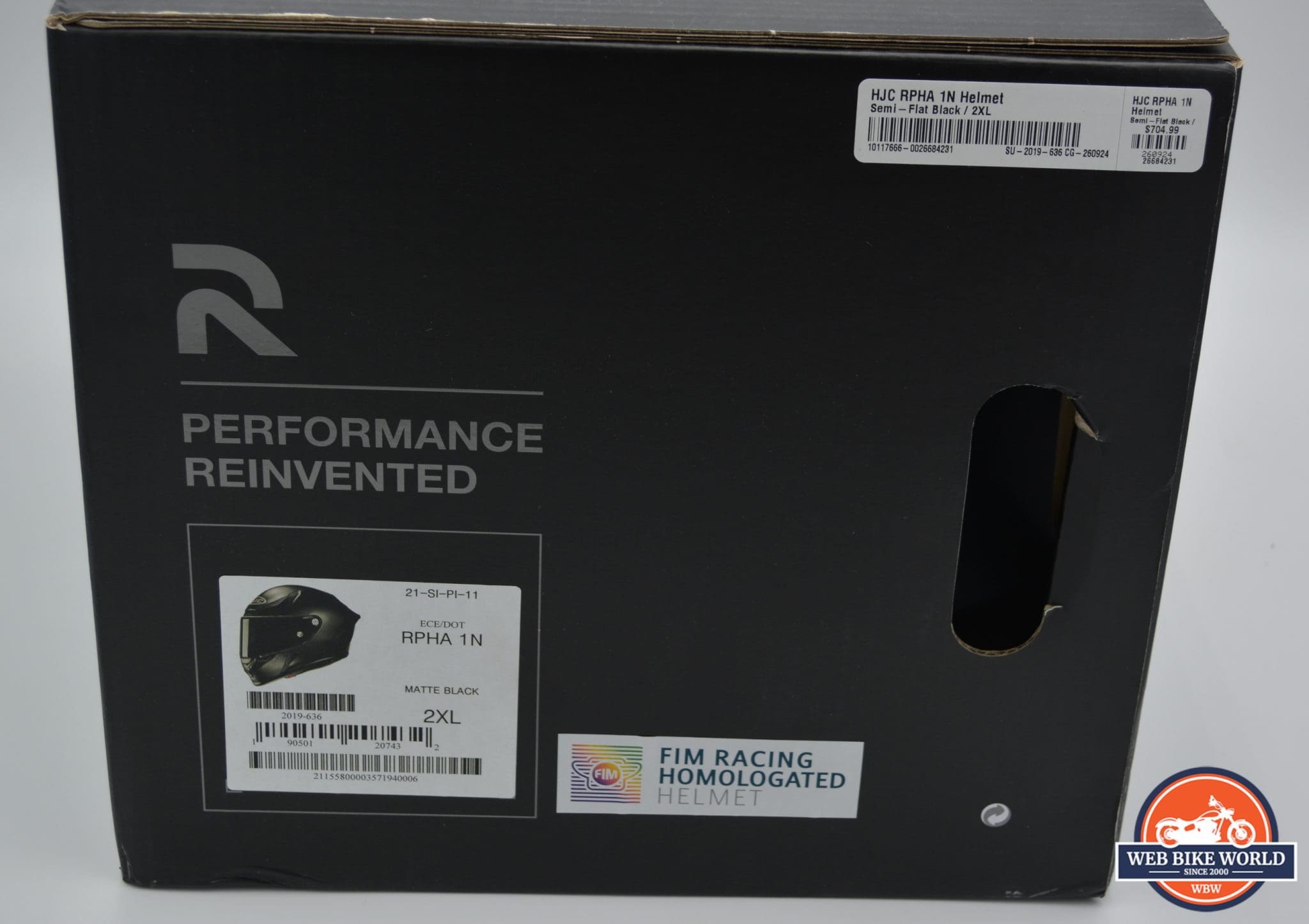 HJC RPHA 1N Helmet Review - webBikeWorld