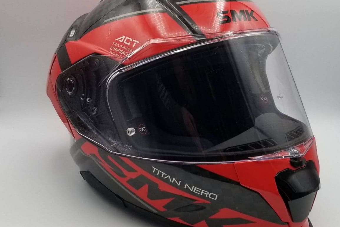 SMK Titan Carbon Helmet Hands-On Review