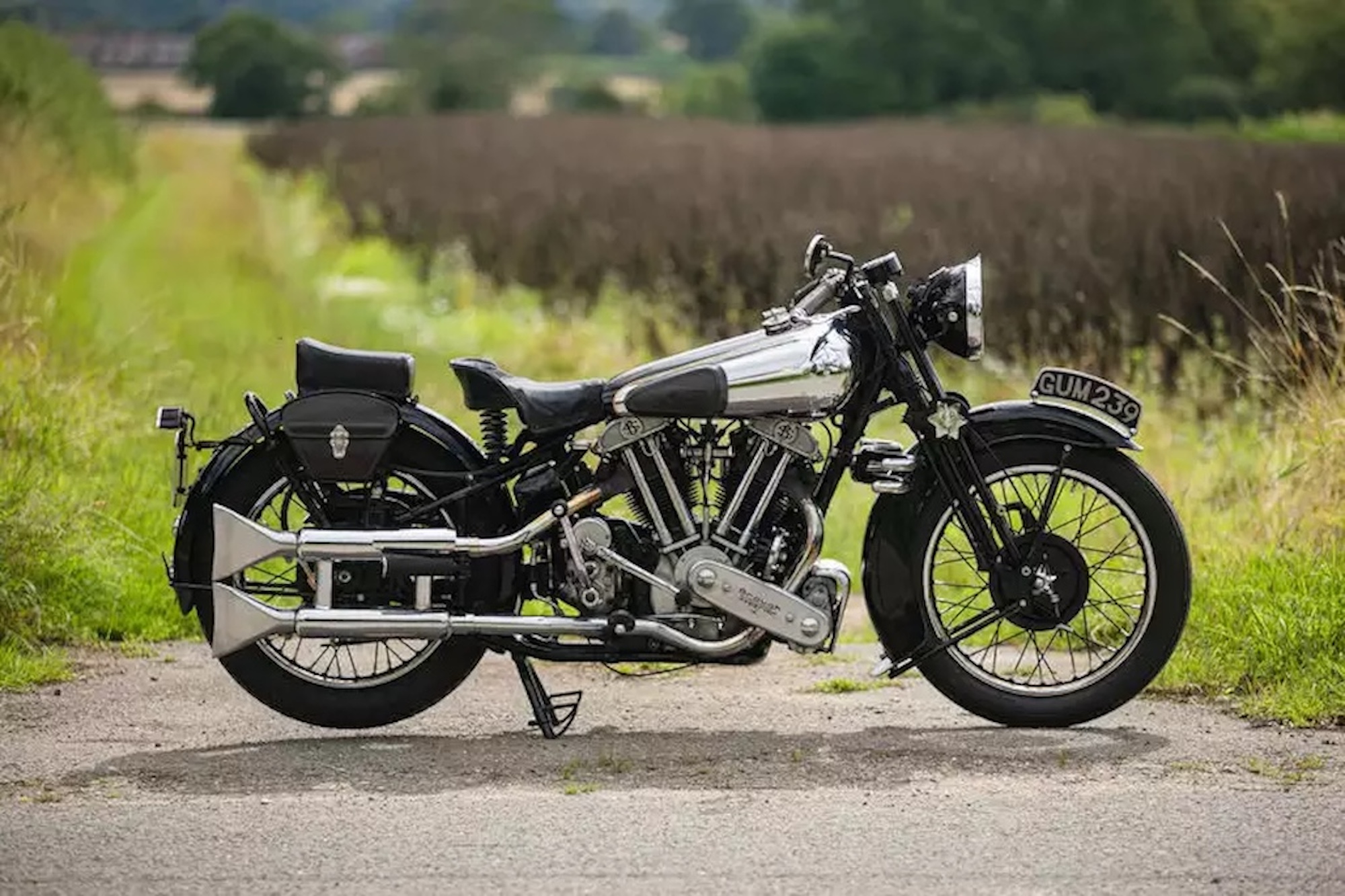 The Chop Block: Stunning 1938 Brough Superior SS100 Sells for £242,000 ...