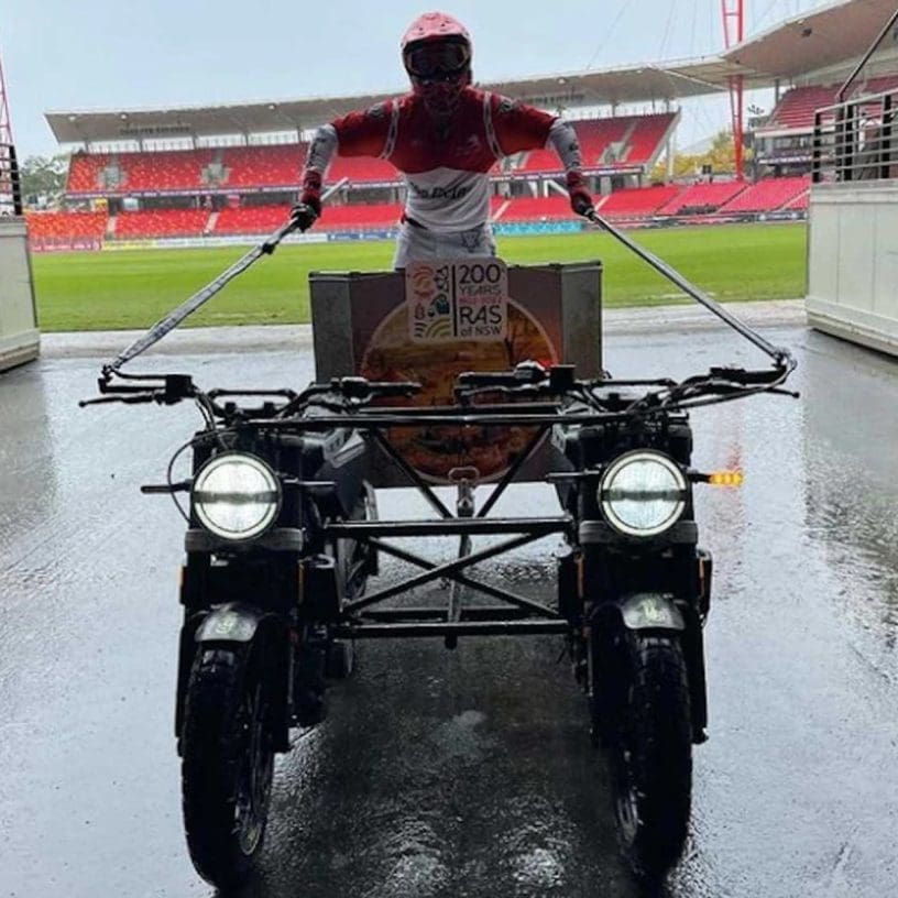 Never Have I Ever: Raced a Motorcycle Chariot - webBikeWorld