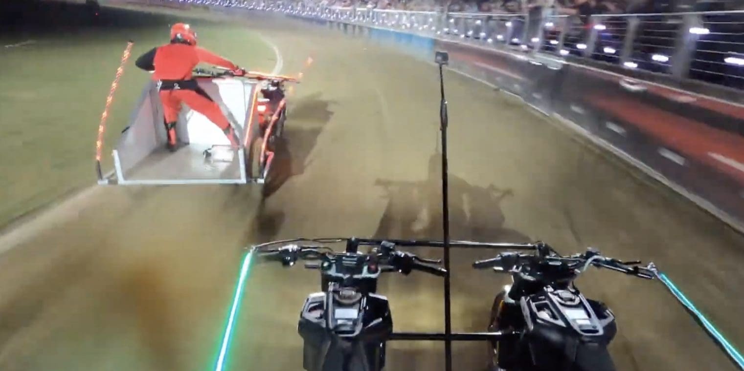 Never Have I Ever: Raced a Motorcycle Chariot - webBikeWorld