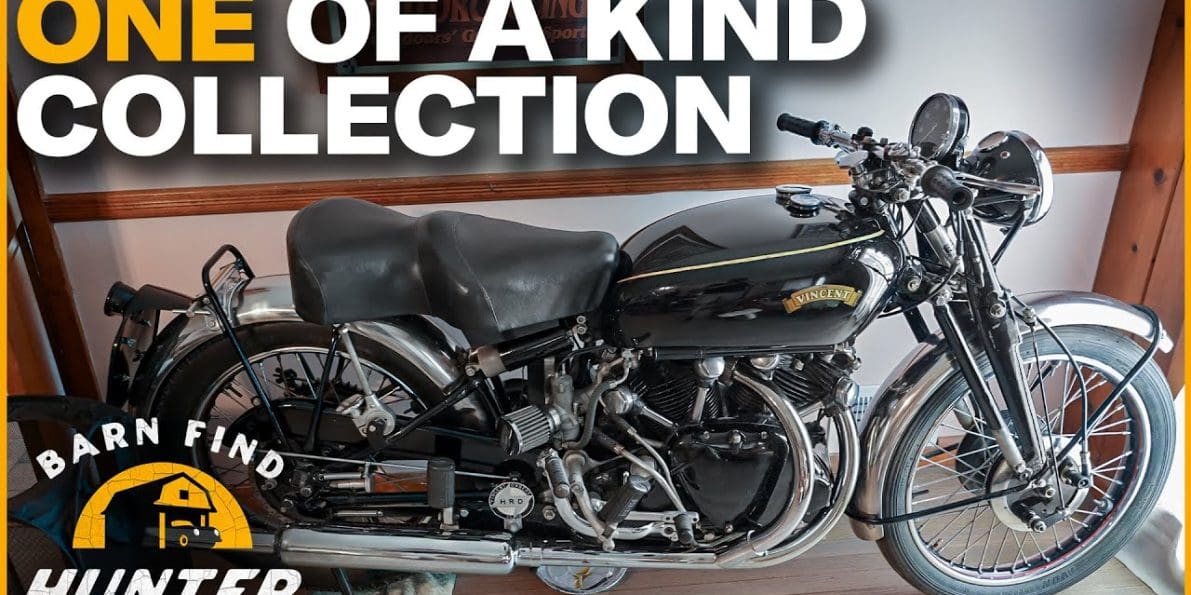 Barn Find Hunter Discovers A Collection Of Vintage Motorcycles In New ...