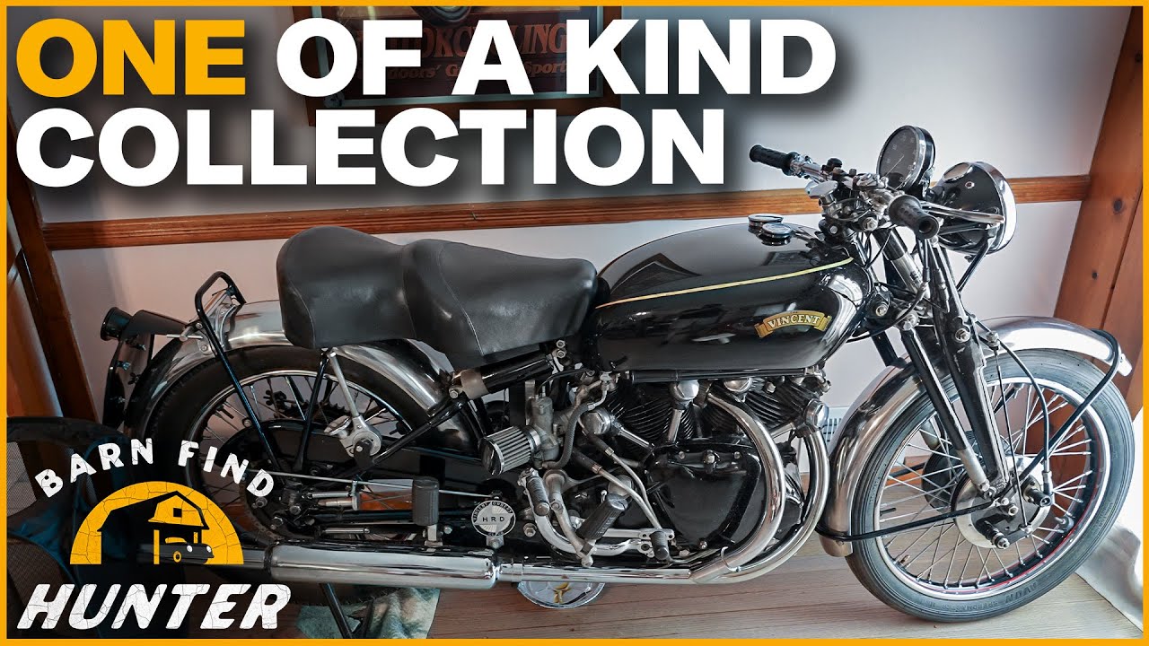 Barn Find Hunter Discovers A Collection Of Vintage Motorcycles In New ...