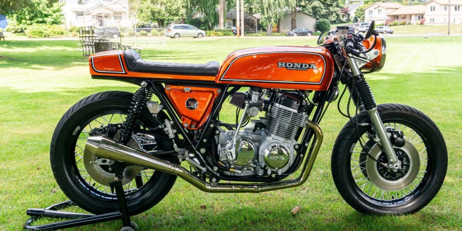 Bike Of The Day: 1975 Honda CB750 Super Sport Cafe Racer - webBikeWorld