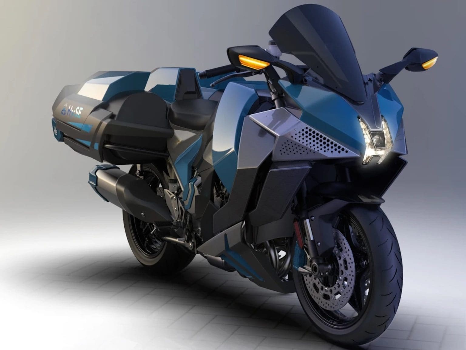 Kawasaki Shows Off “World’s First Hydrogen Sports Bike” - webBikeWorld