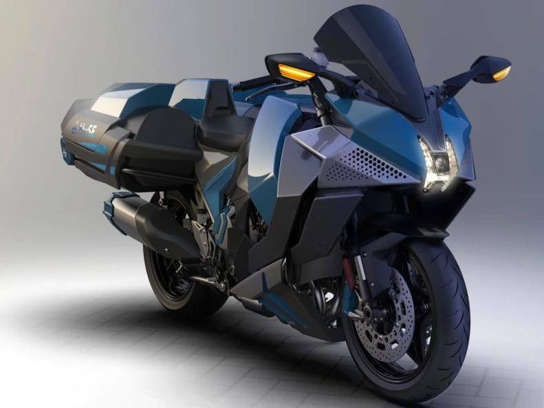 Kawasaki Shows Off “World’s First Hydrogen Sports Bike” - webBikeWorld