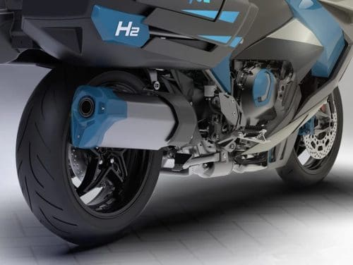 Kawasaki Shows Off “World’s First Hydrogen Sports Bike” - webBikeWorld