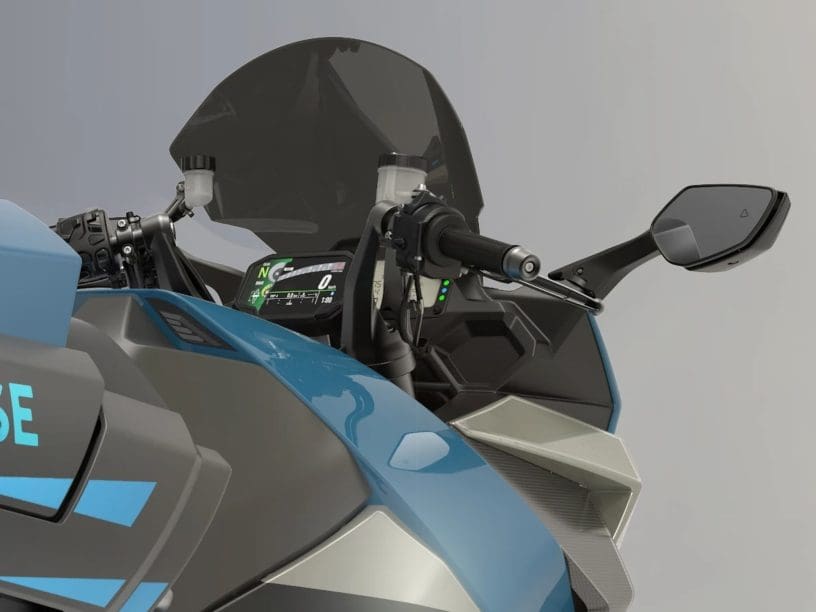 Kawasaki Shows Off “World’s First Hydrogen Sports Bike” - webBikeWorld
