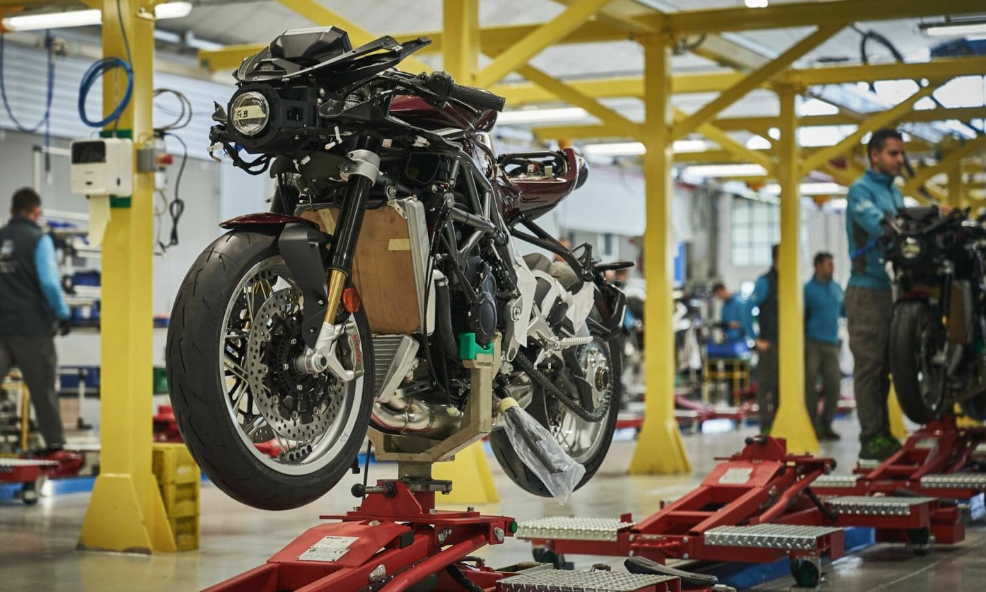 MV Agusta’s Got a New Production Line - webBikeWorld