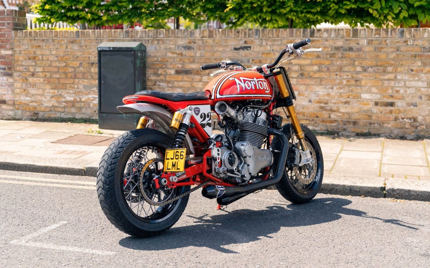 Bike Of The Day: 2017 Norton 961 MM ‘Flat Track’ - webBikeWorld
