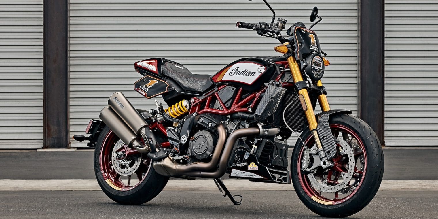 Indian Drops New Limited Edition FTR x RSD® Super Hooligan - webBikeWorld