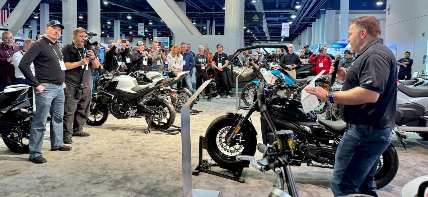 CFMoto Drops Two New Bikes at AIMExpo 2024 - webBikeWorld