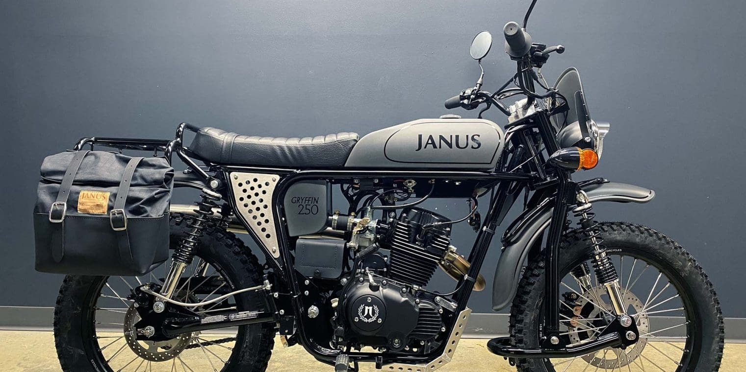 Janus Motorcycles Reveals Gryffon 450 Scrambler - webBikeWorld
