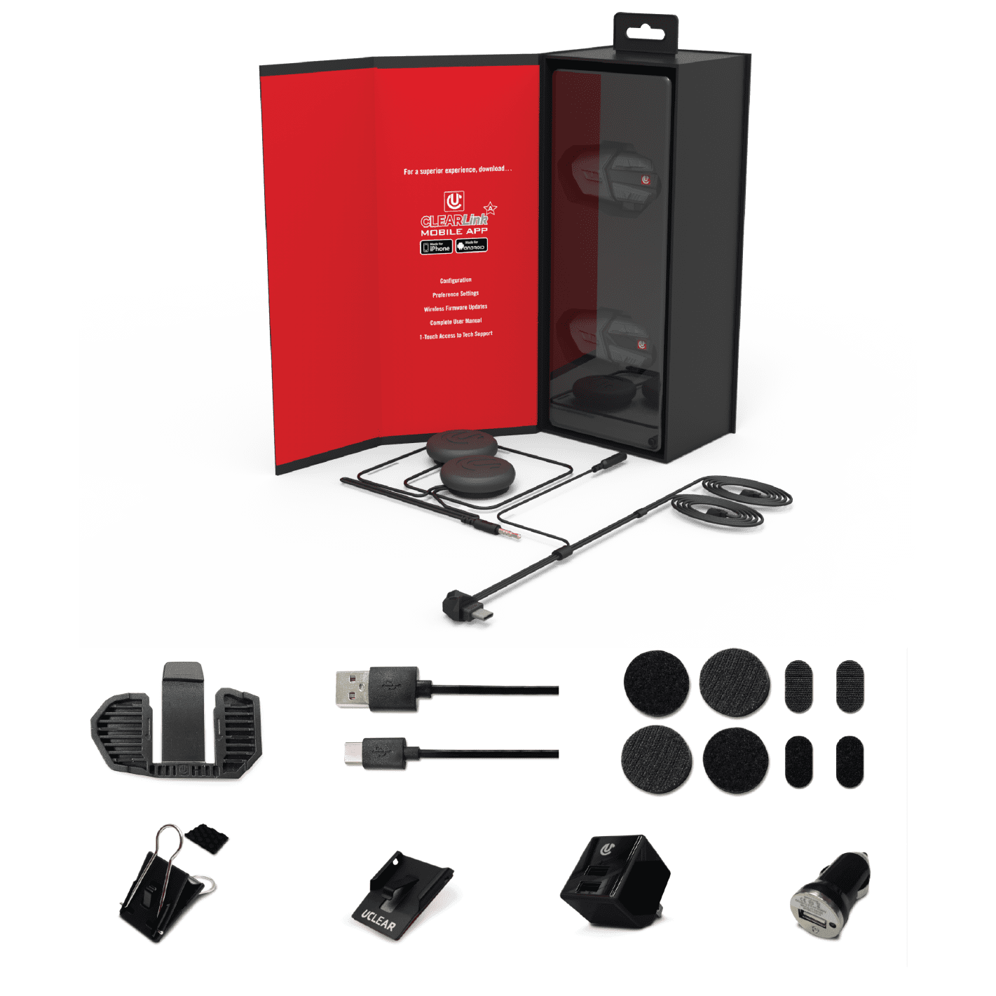 UClear Motion HDX-V Bluetooth Helmet Audio System: Hands-On Review ...