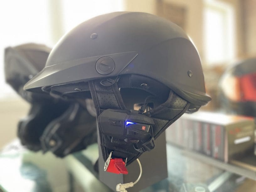 UClear Movement HDX-V Bluetooth Helmet Audio System: Fingers-On ...