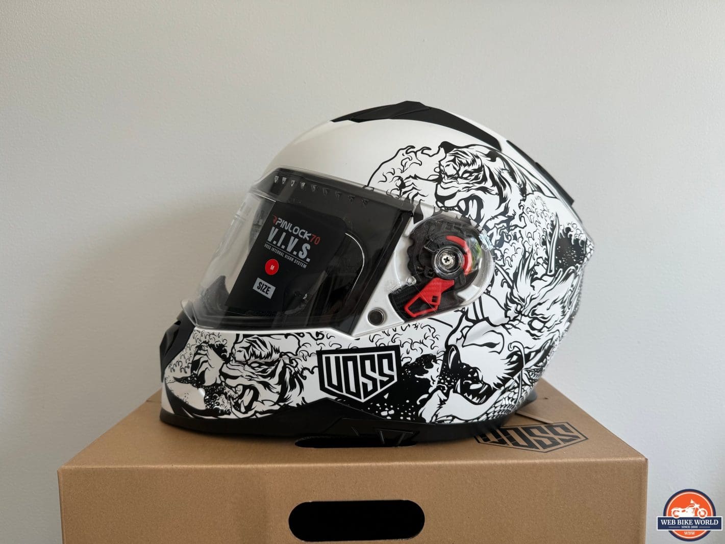 Hands-On Review: Voss 989 Moto-V Full Face Helmet - webBikeWorld
