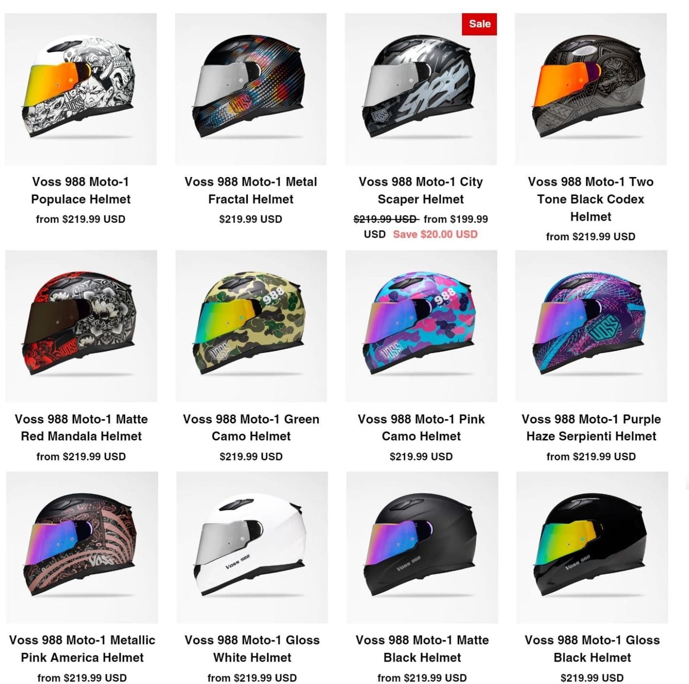 Hands-On Review: Voss 989 Moto-V Full Face Helmet - webBikeWorld