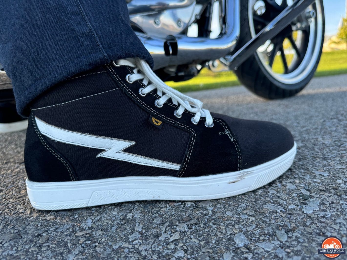 Cortech "The Slayer Canvas Riding Shoes" Review - webBikeWorld