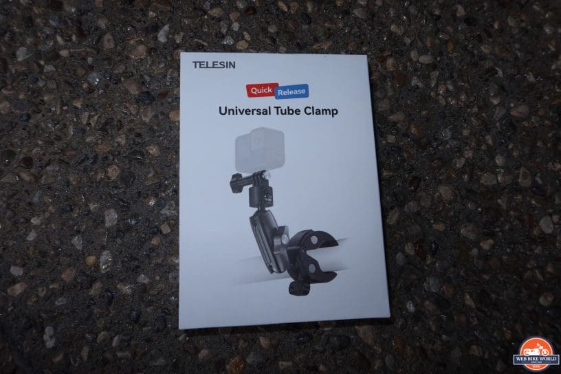 Telesin Action Camera Mounts Review - webBikeWorld