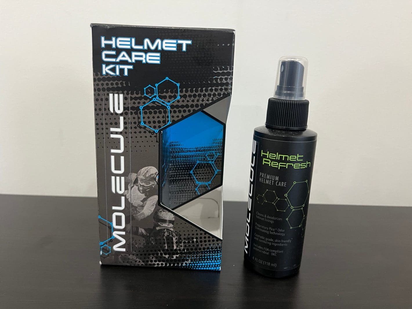rewrite this title Molecule Helmet Care Kit Review - BestMotoSport