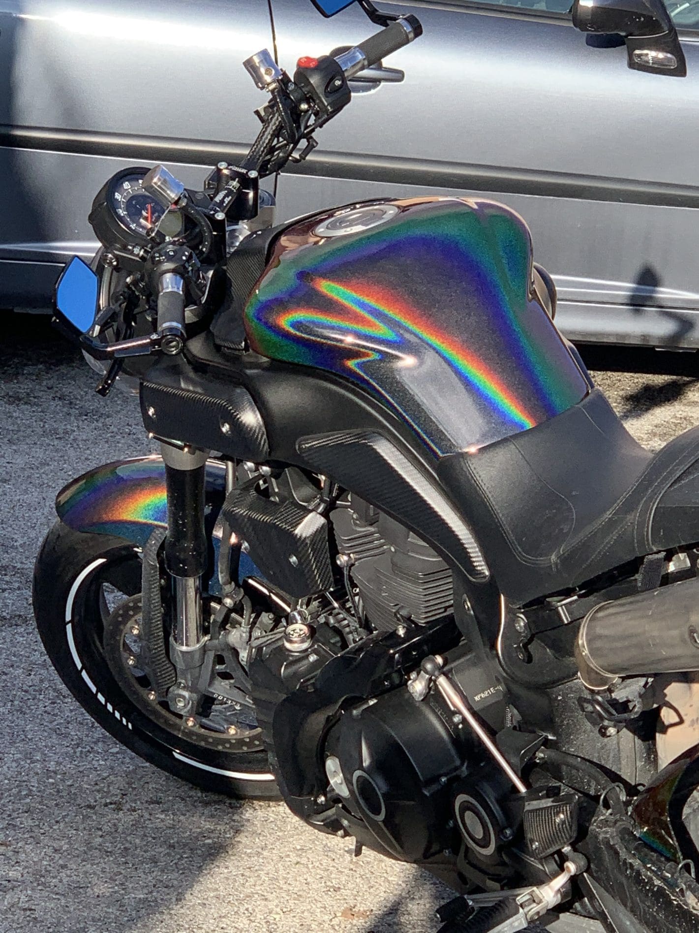 Motorcycle Art in Motion: Transform Your Ride with Airbrush Paint ...